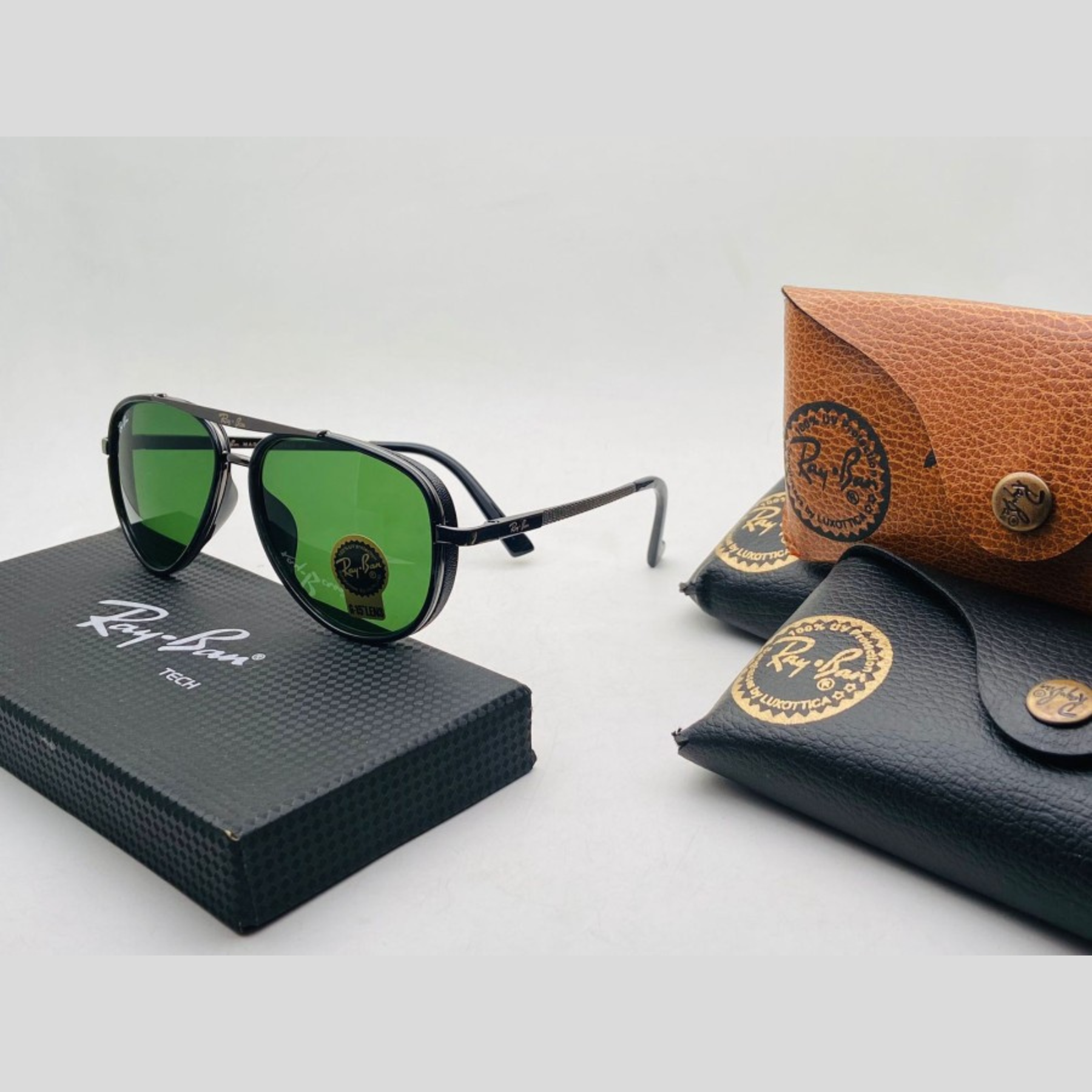 RAY-BAN New Fancy Men's Oval Side Cap Ingis Trendy Hot Favourite Winta ...
